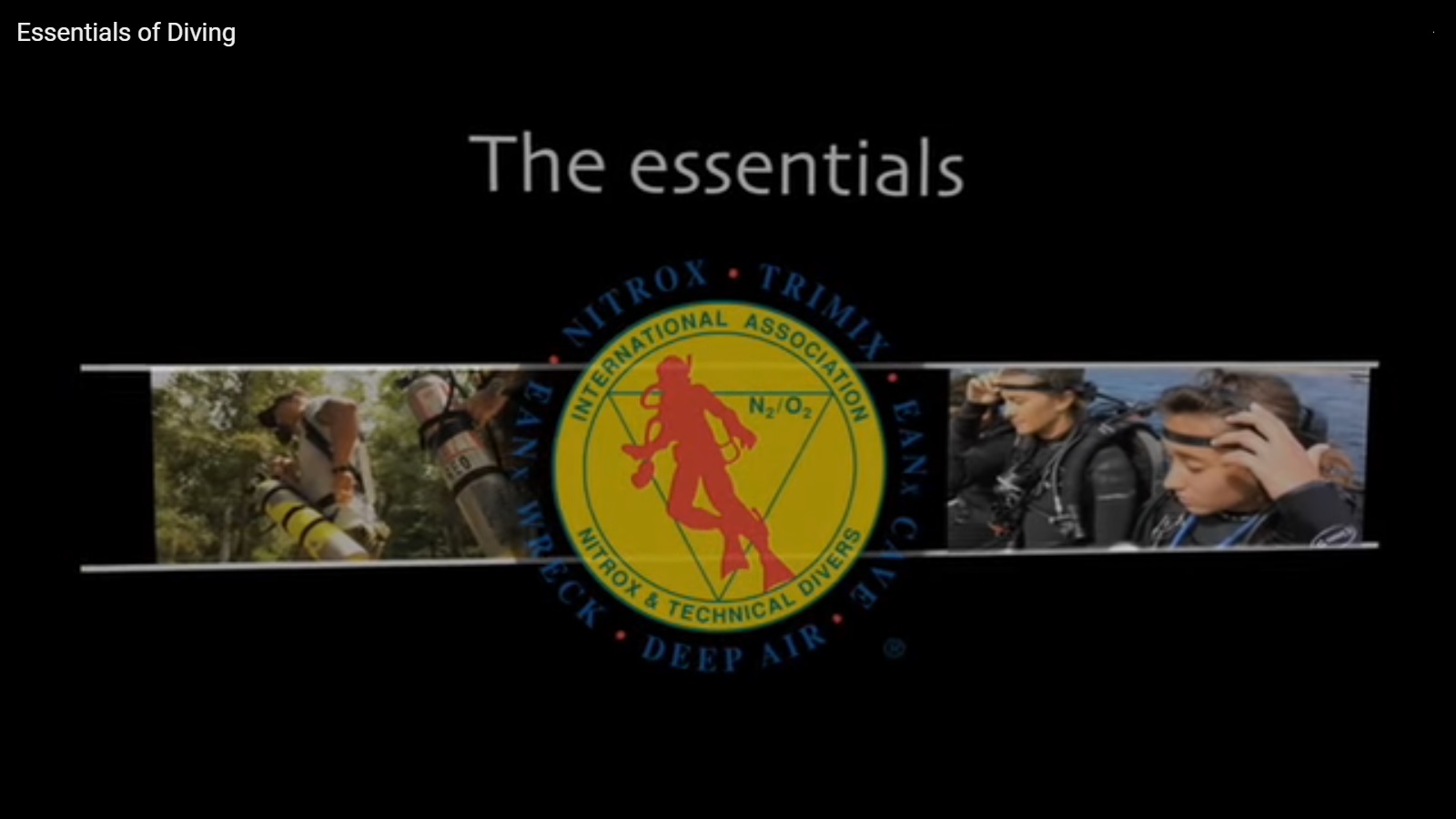 Iantd Essentials Diver Diving Javea